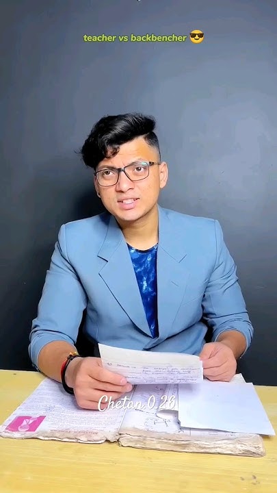 teacher vs backbencher 😎😎😎..#comedy #viral #ytshort #shorts #teacher - YouTube