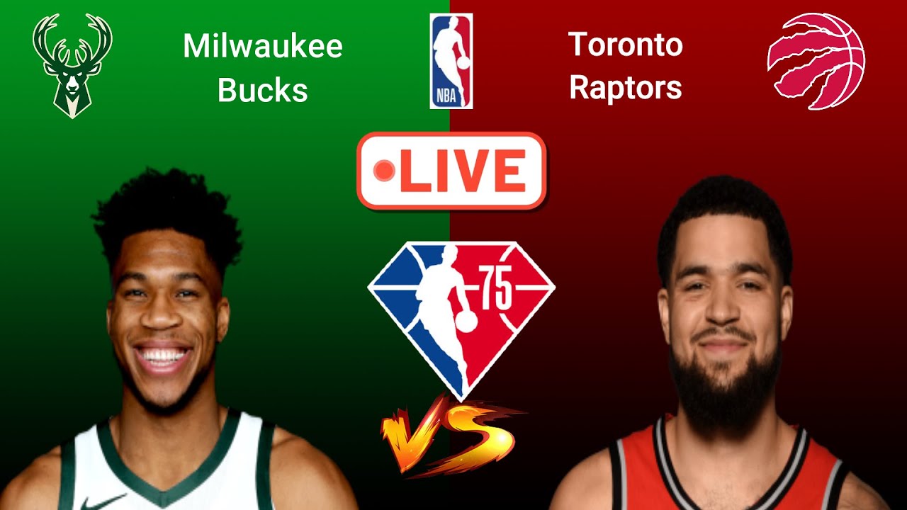 Toronto Raptors at Milwaukee Bucks NBA Live Scoreboard Play by Play ...