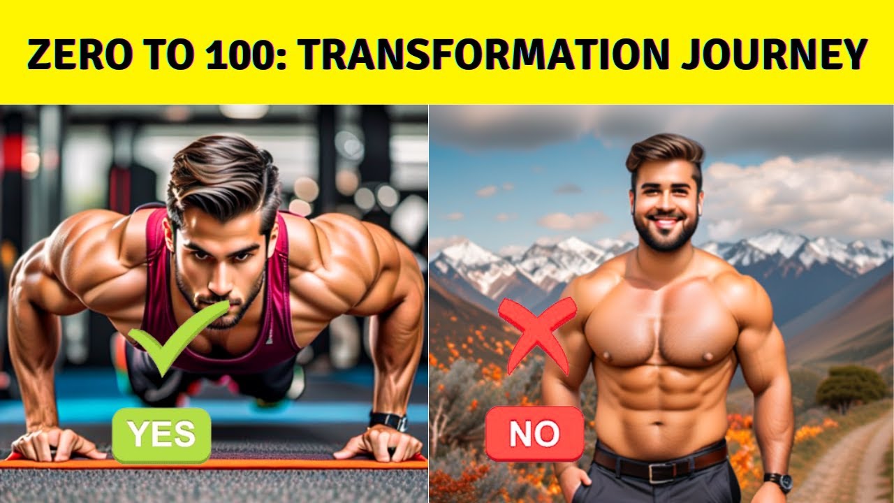 From Zero to 100 Pushups: One Man's Journey to a Stronger Body || 100 ...