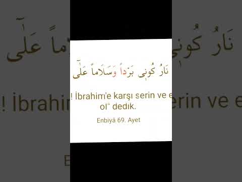 Enbiyâ Suresi 69.Ayet