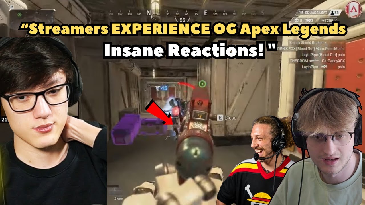 Streamers EXPERIENCE OG Apex Legends for the First Time! - YouTube