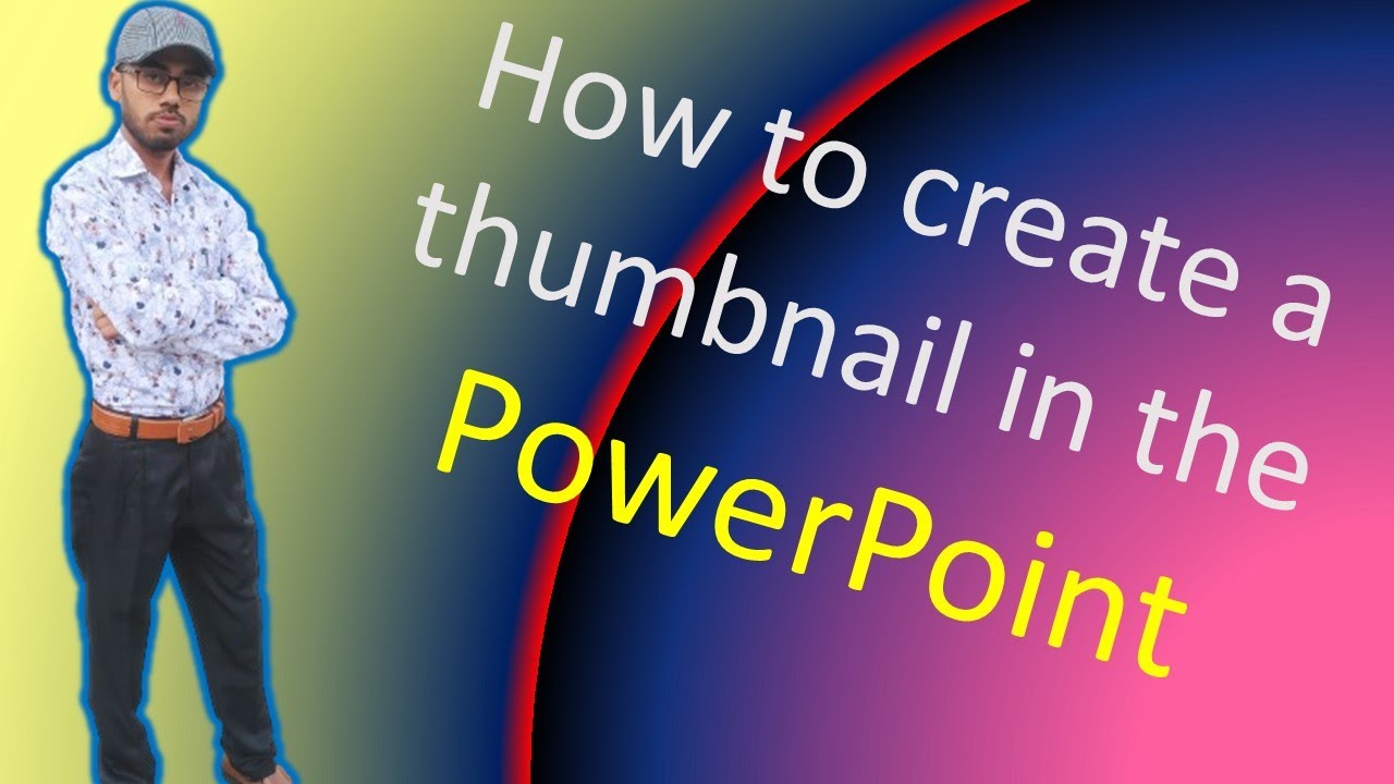 How to create a Thumbnail in the PowerPoint | পাওয়ার পয়েন্ট থাম্বনেল ...
