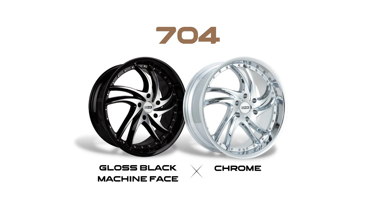 DNK Street Wheels | 704 Luxury Wheels - YouTube