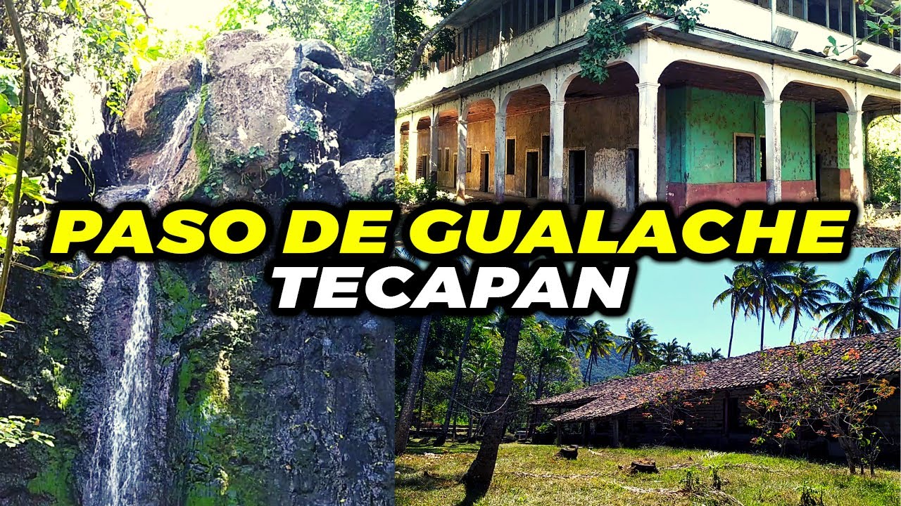 Paso de Gualache, Tecapán, Usulután, Bello 🏞️🏚️ - YouTube