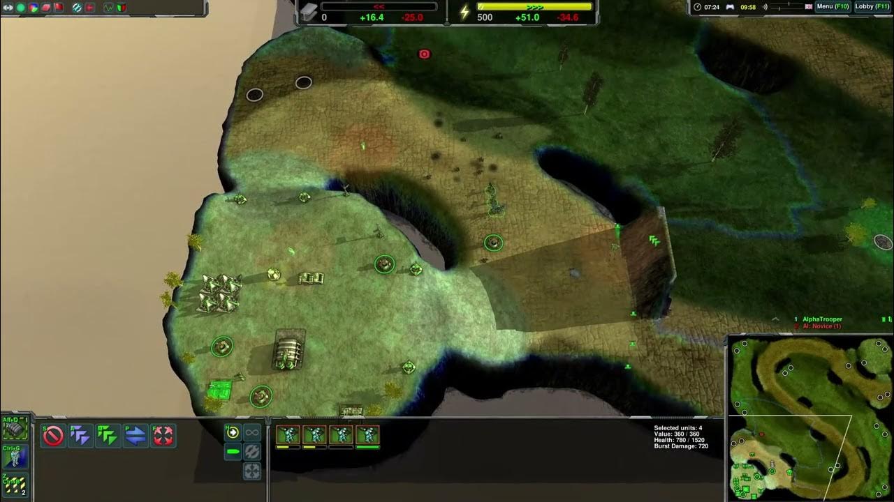 Zero K a sci-fi RTS - YouTube