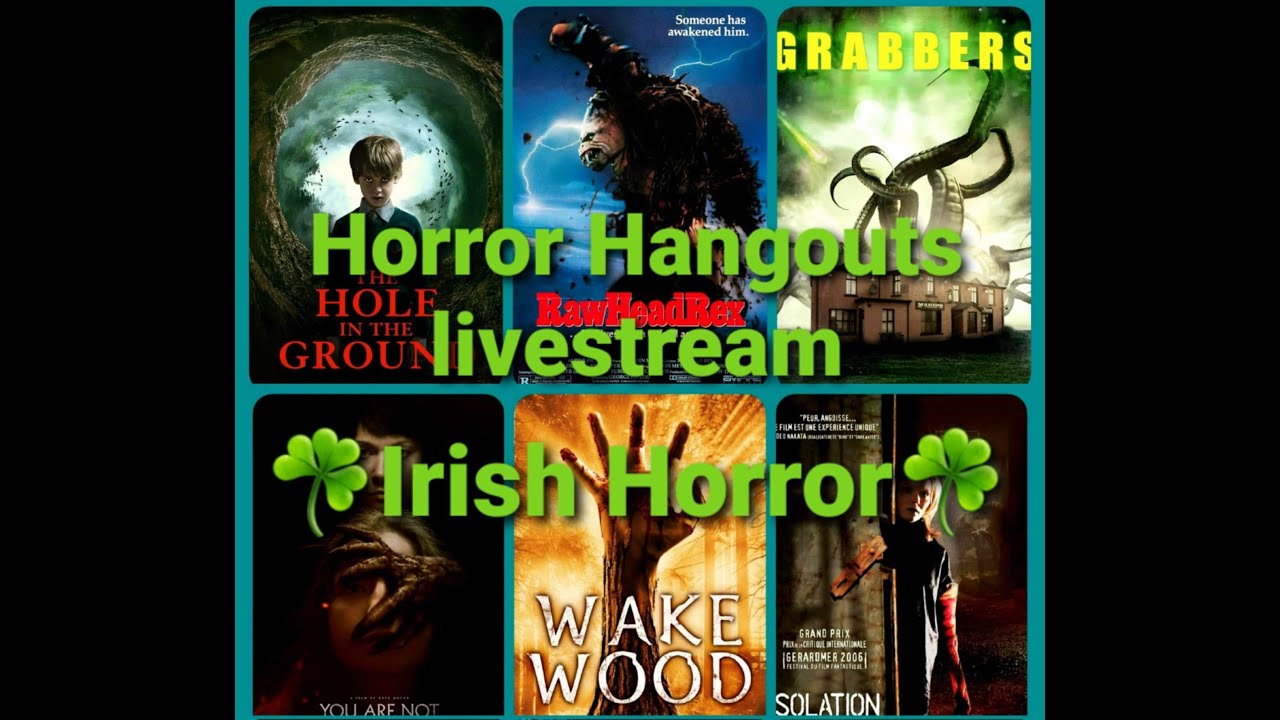 Upcoming Horror Hangout Live Stream - Irish Horror - YouTube