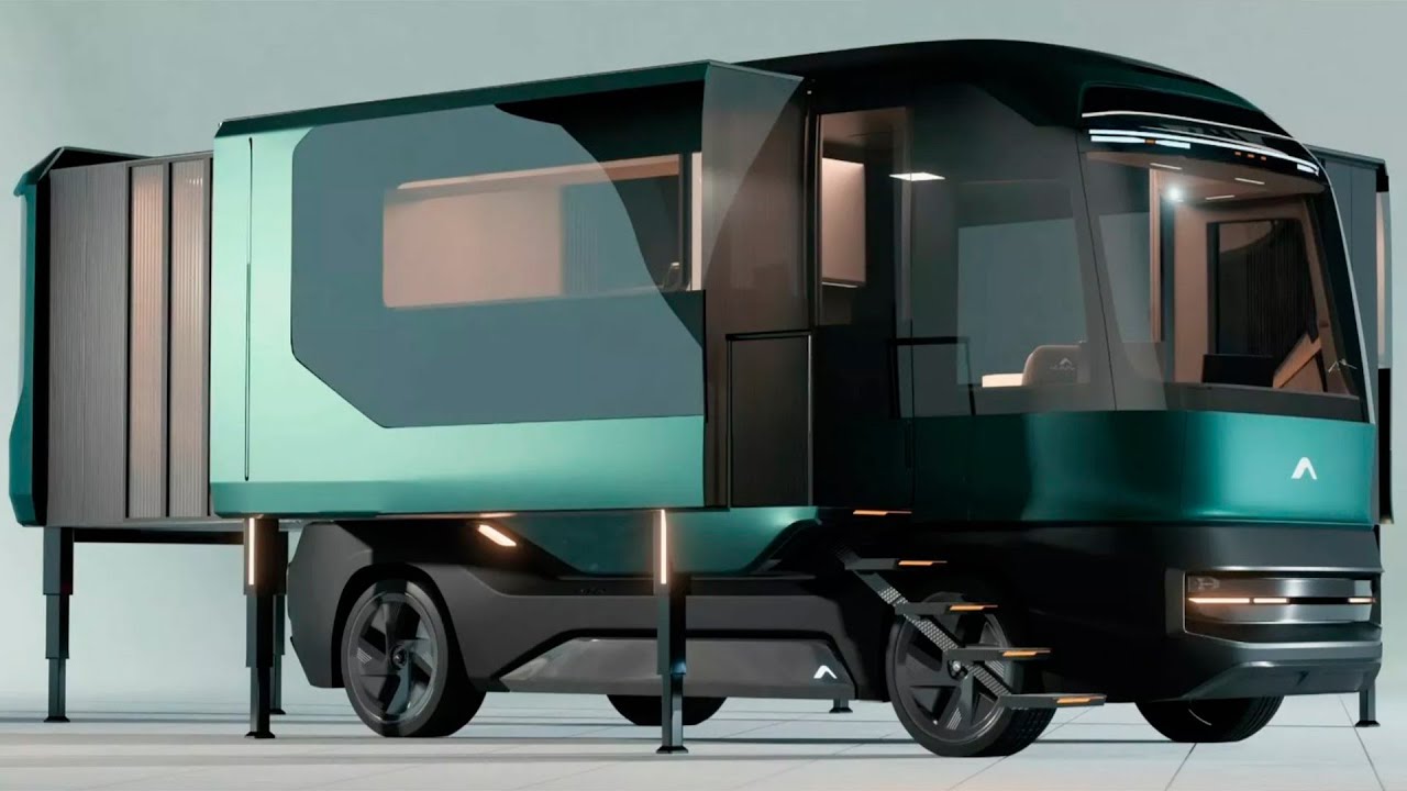 eTH Electric RV: Pininfarina's CES Marvel - From Minimal to 400sqft ...