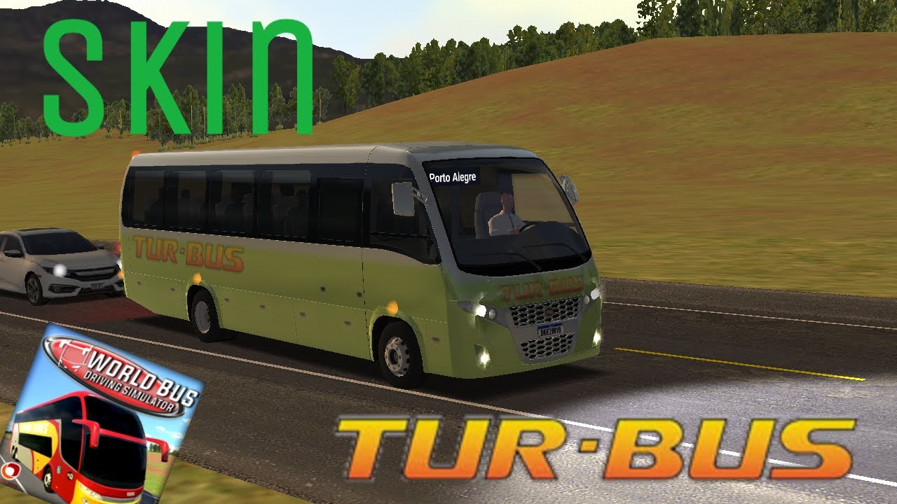 Skin mini Tur-bus (world bus driving simulator - YouTube