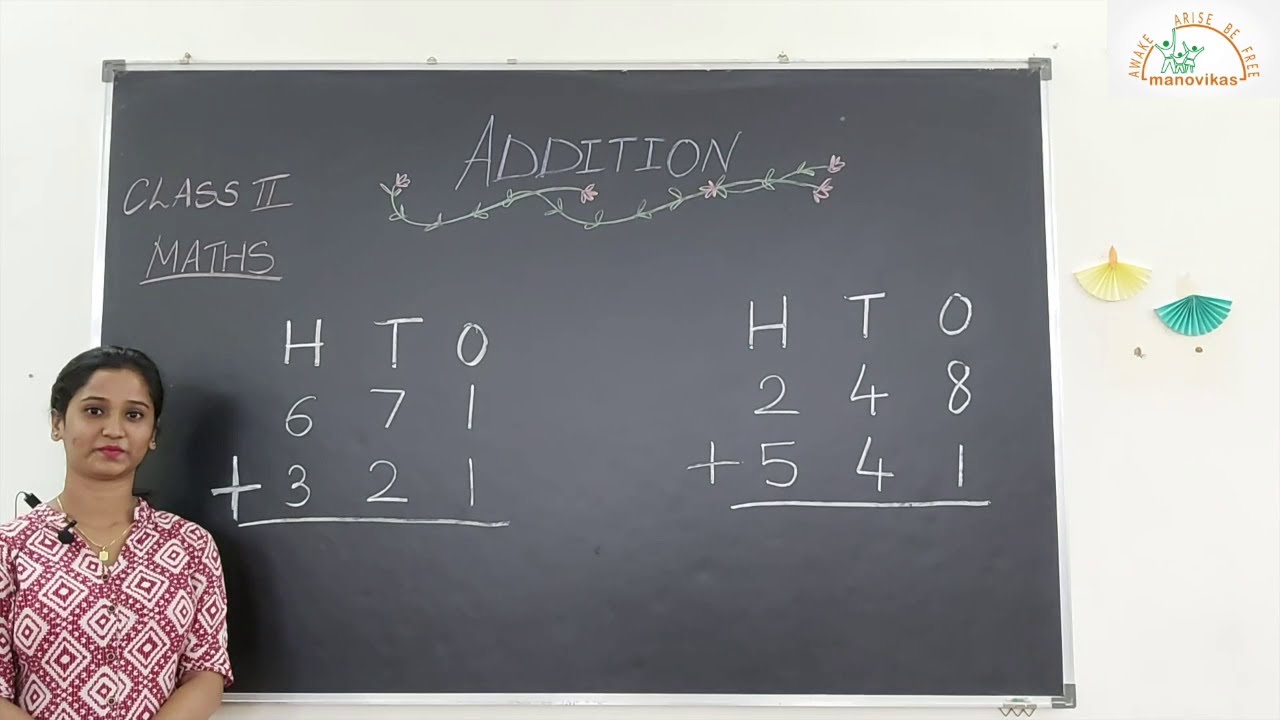 Class II Maths Addition - YouTube