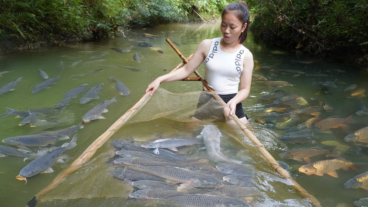 Primitive Skills - Harvest A Lot of Fish: Traditional Way to Catch ...