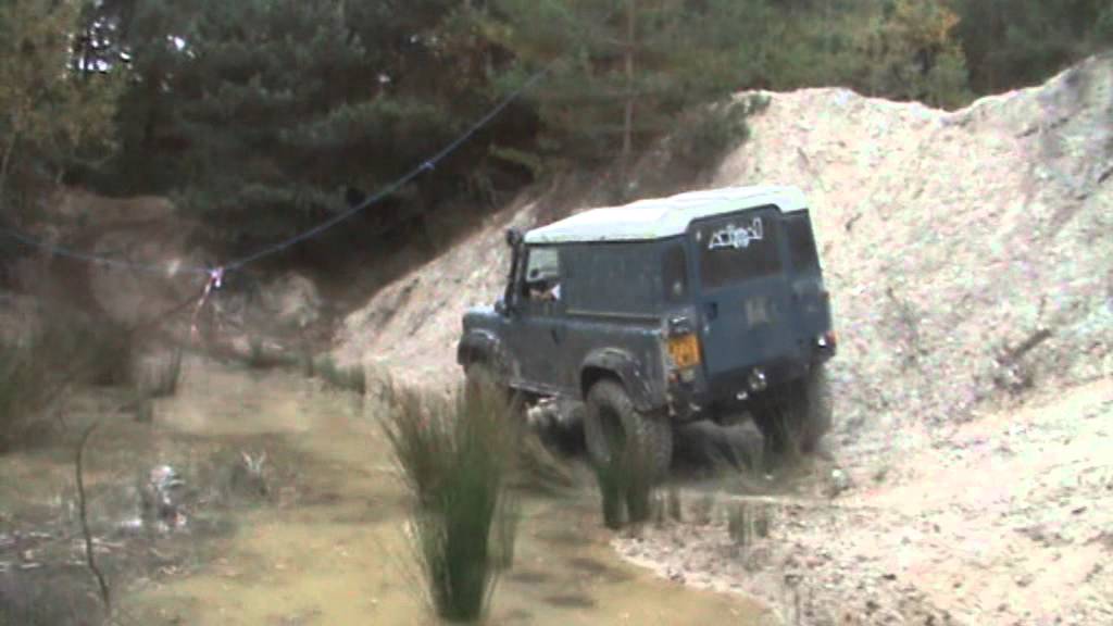 Winch Challenge Defender in the water - YouTube