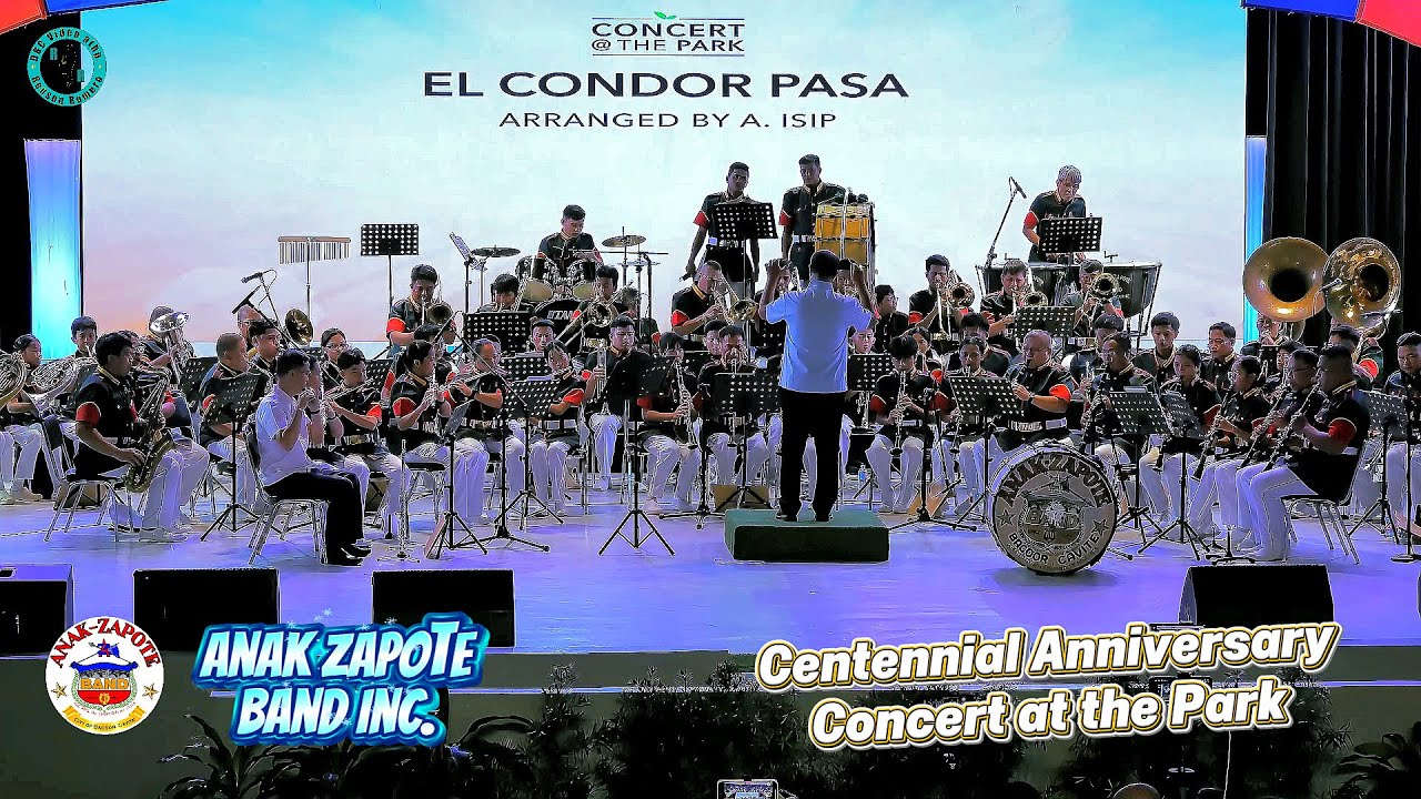 El Condor Pasa - Centennial Anniversary Concert - Anak Zapote Band Inc ...