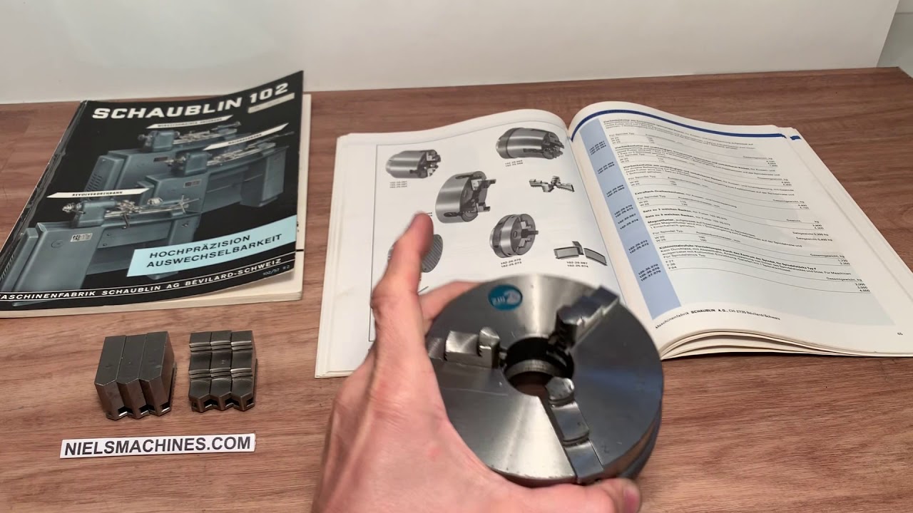 Schaublin Zweifel Ultra Short 3 Jaw Chuck W20 - YouTube