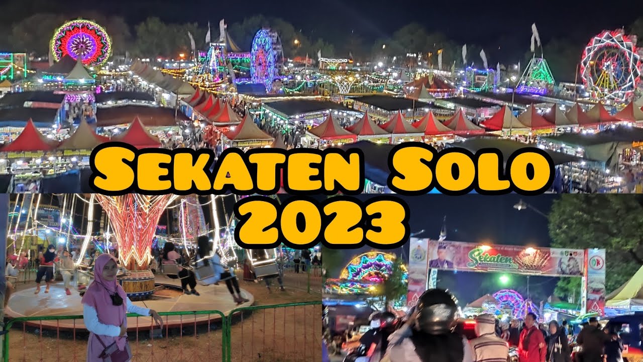 SEKATEN SOLO 2023 | Pasar Rakyat Terbesar di Solo | @ibundiah29 - YouTube