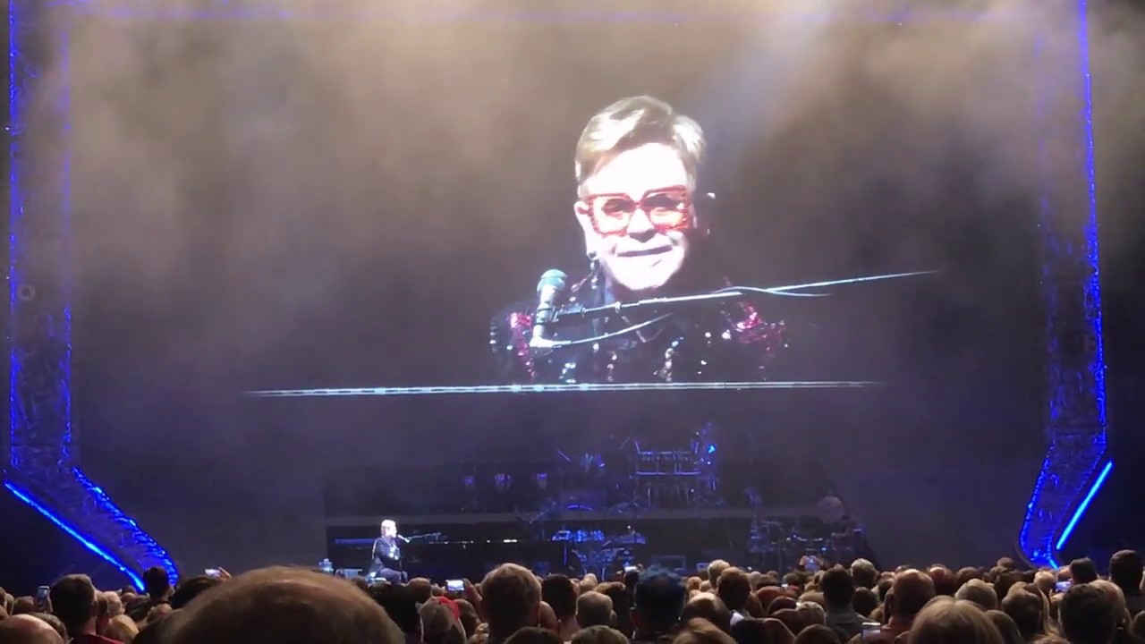 Elton John - Border Song - State Farm Arena - Atlanta, Georgia ...
