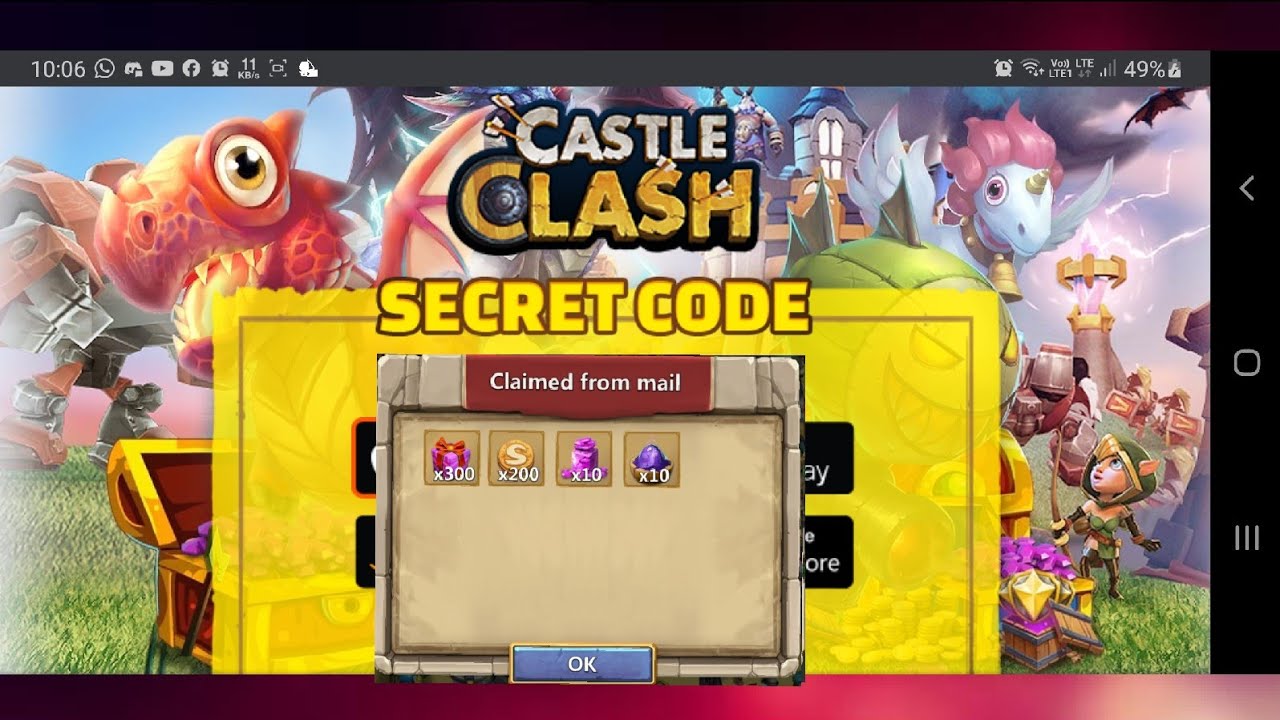 Castle Clash | Secret Code & How To Redeem | December 2020 - YouTube