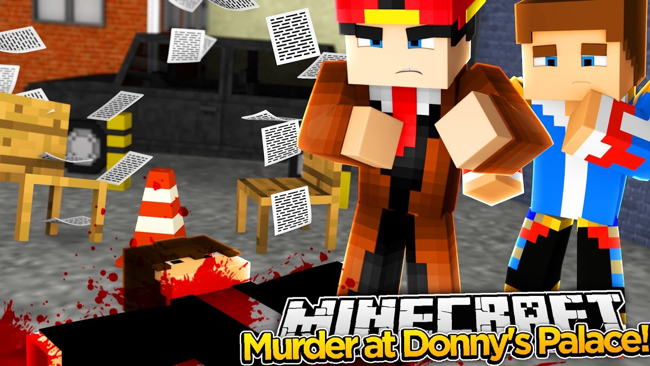 Minecraft Aventure - LITTLE ROPO & LITTLE DONNY SOLVE A MURDER!!! - YouTube