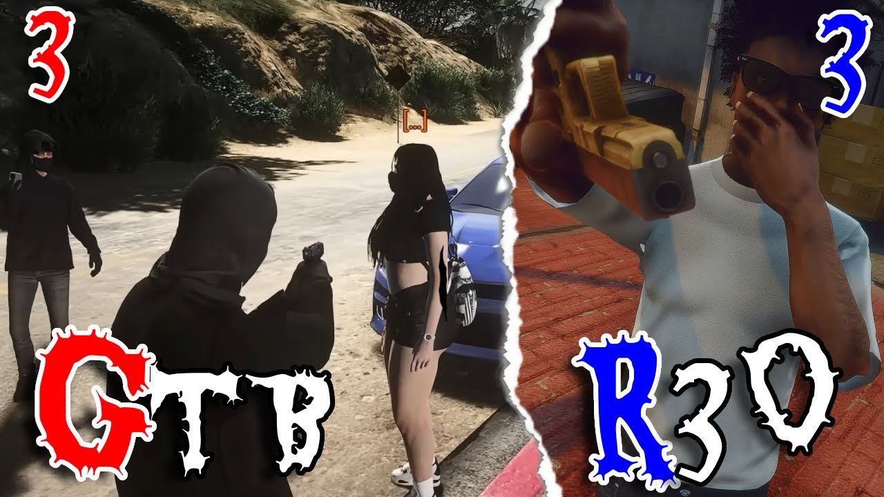 The War Between Rolling 30's Vs Ghost Town Bloods 2 [New Leaf RP] - YouTube