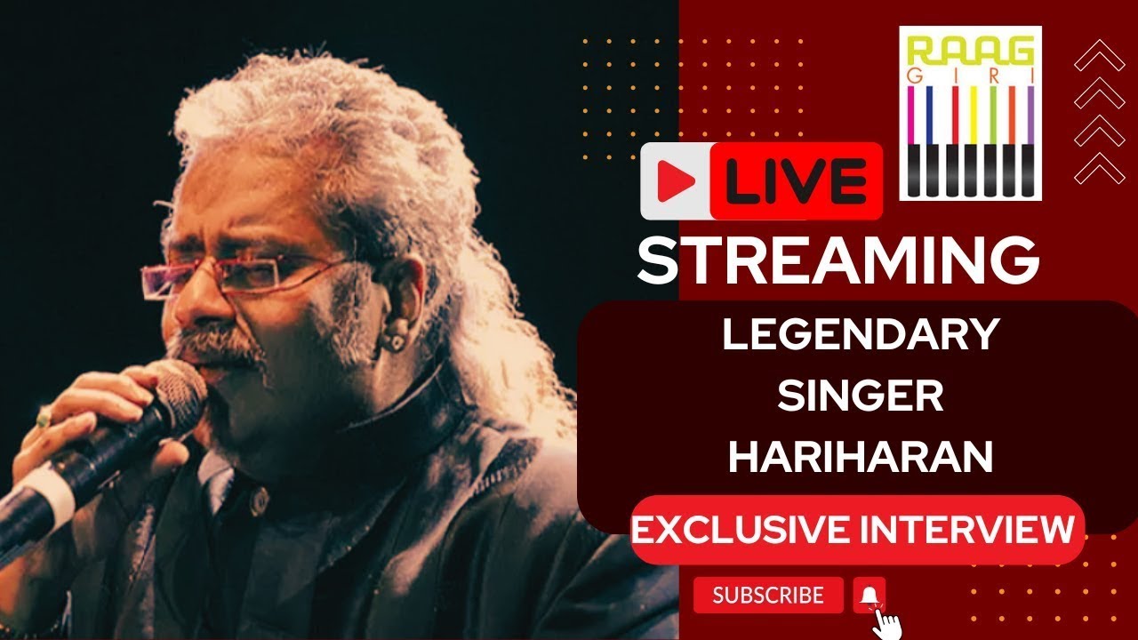 🔴 LIVE: Singer Hariharan Exclusive Interview 👨‍🎤 | Ghazals & Memories ...