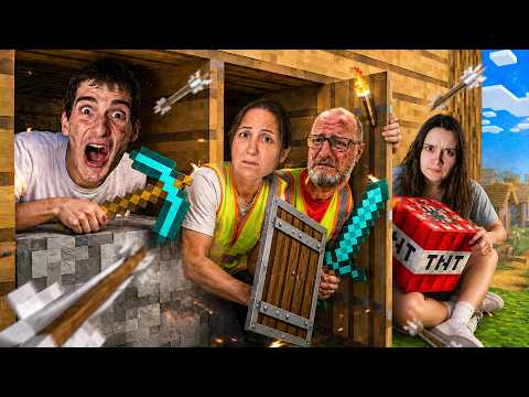 GERÇEK HAYATTA MİNECRAFT (Savaş Başlıyor)