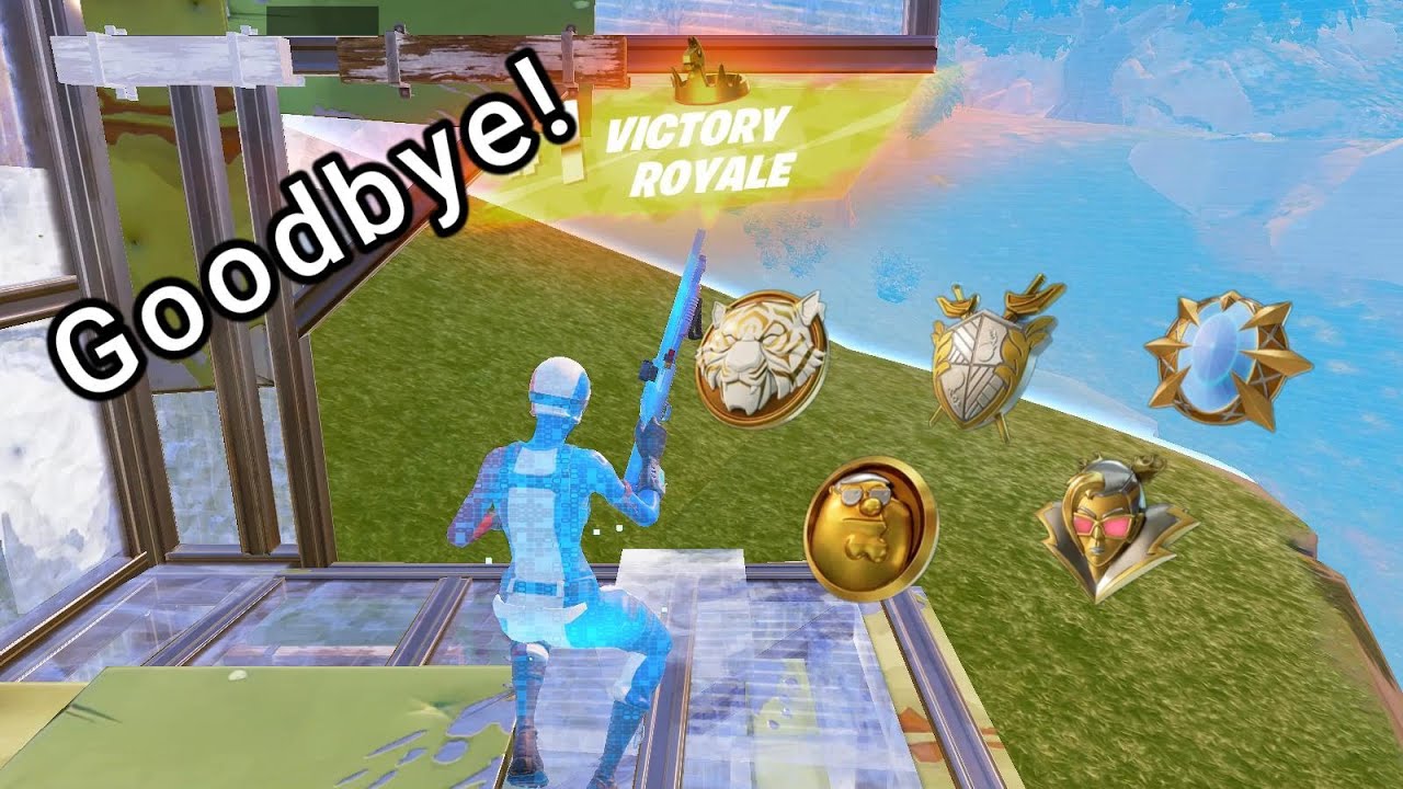 Saying Goodbye To All Of The Medallions In Fortnite 😥 - YouTube