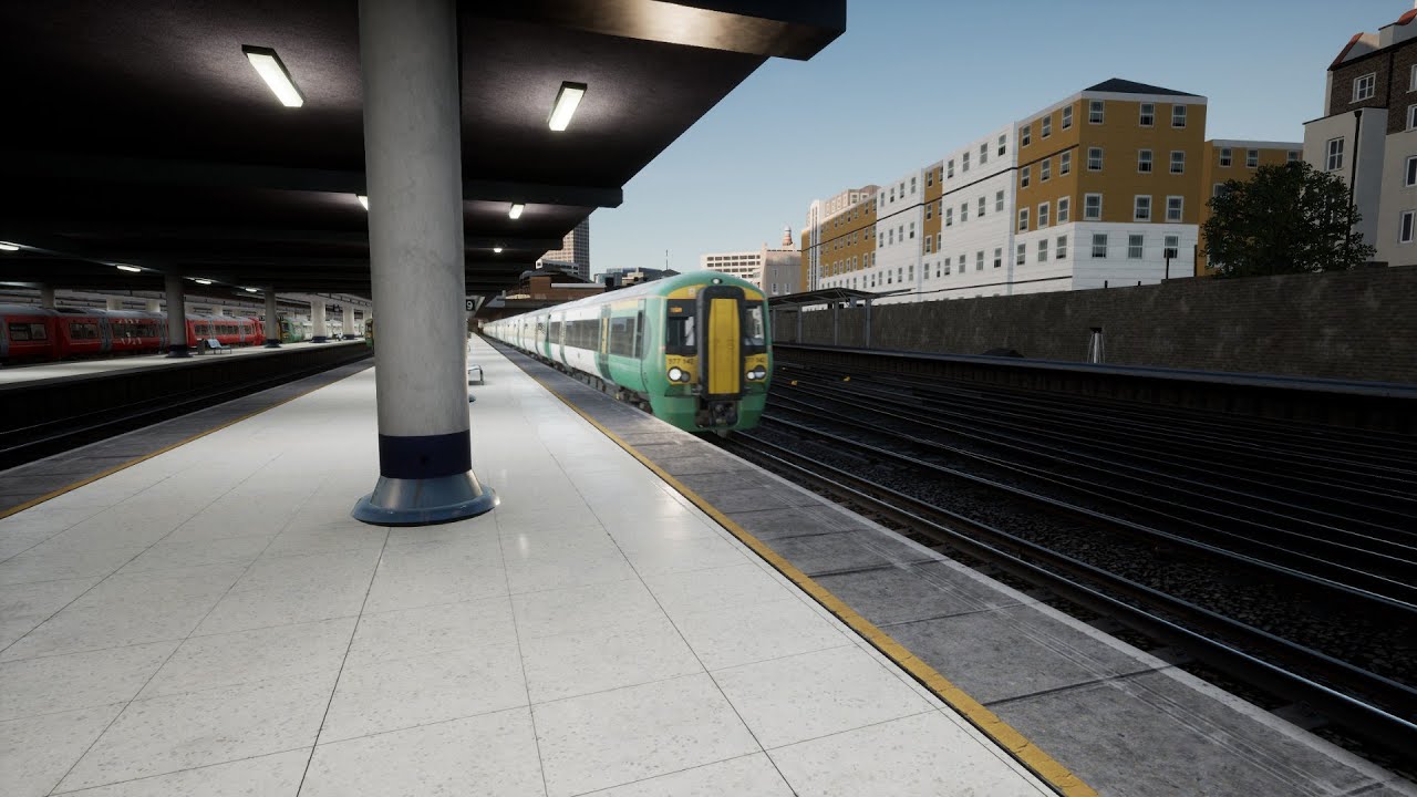Train spotting at London Victoria (train sim world 2) - YouTube