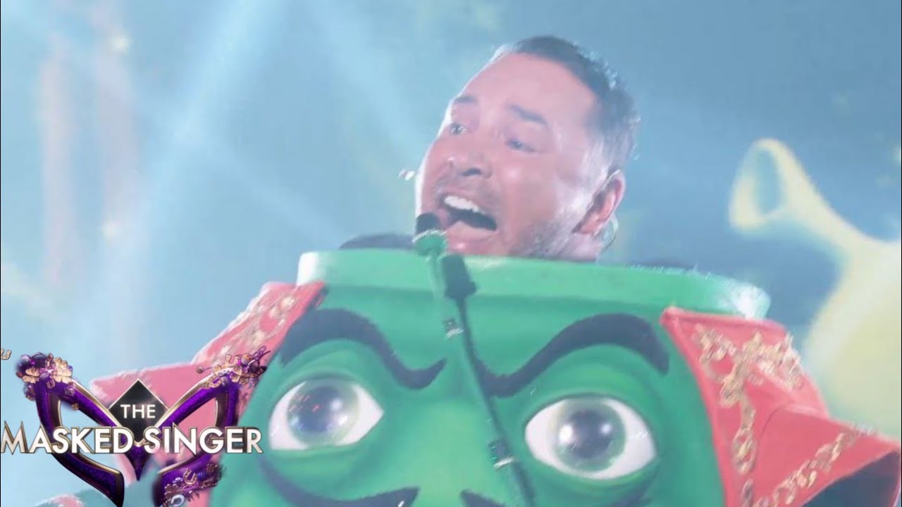 Fuzzy Peas Unmasked Performance / The Masked Singer USA Season 13 Ep. 2 ...