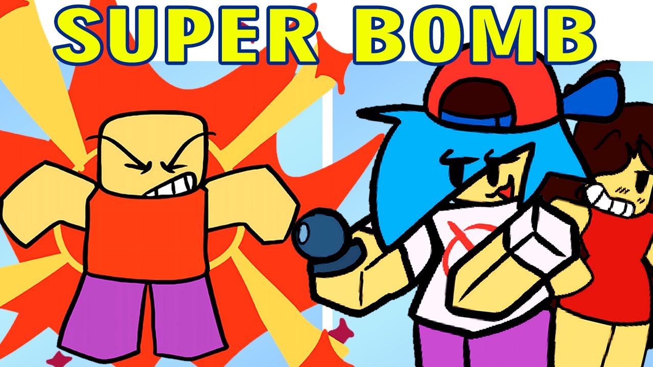 Super Bomb Survival of Roblox VS Friday Night Funkin + Roblox Game (FNF ...