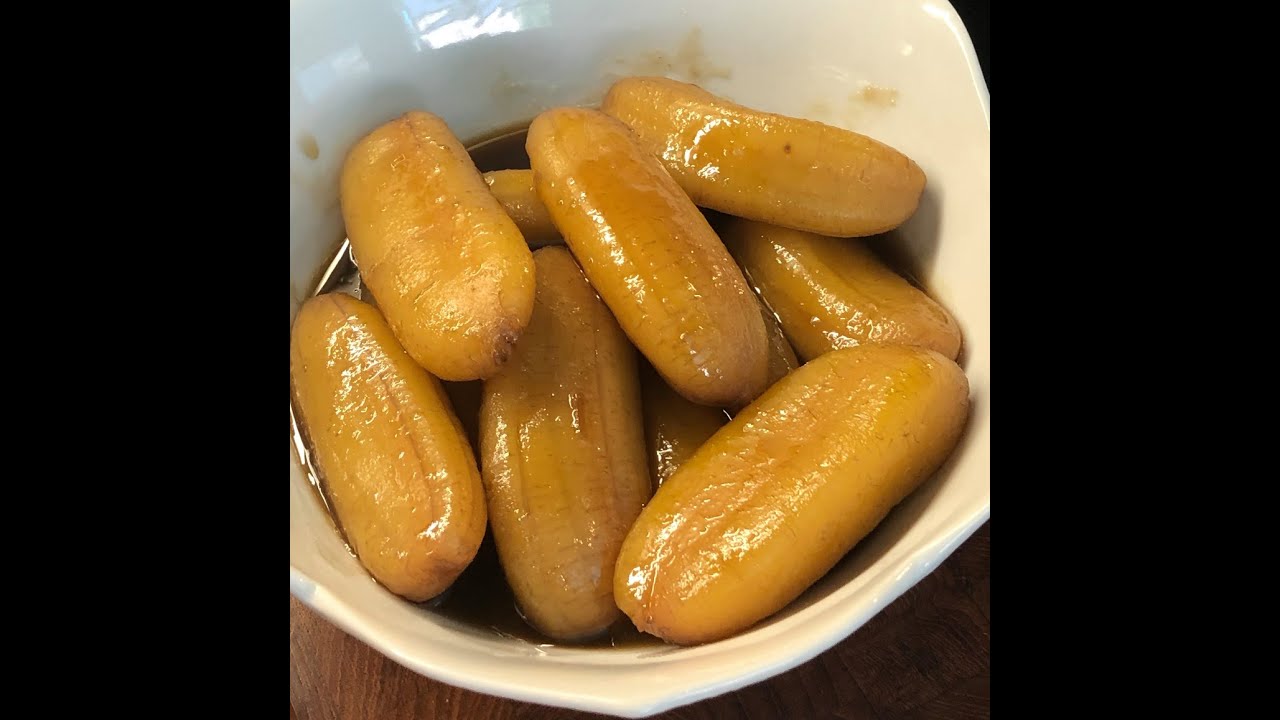 HOW TO COOK SWEETENED SABA BANANAS(Minatamis na Saging) - YouTube