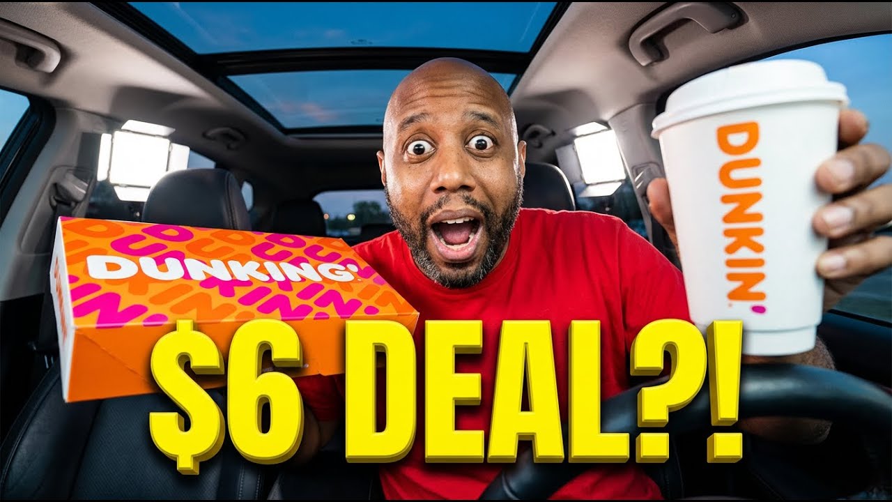 Dunkin's New $6 Dunkings Meal Box - Hit or Miss? - YouTube