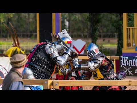 Last man Standing in Medieval Gang fight with Axes in the Texas mud ...