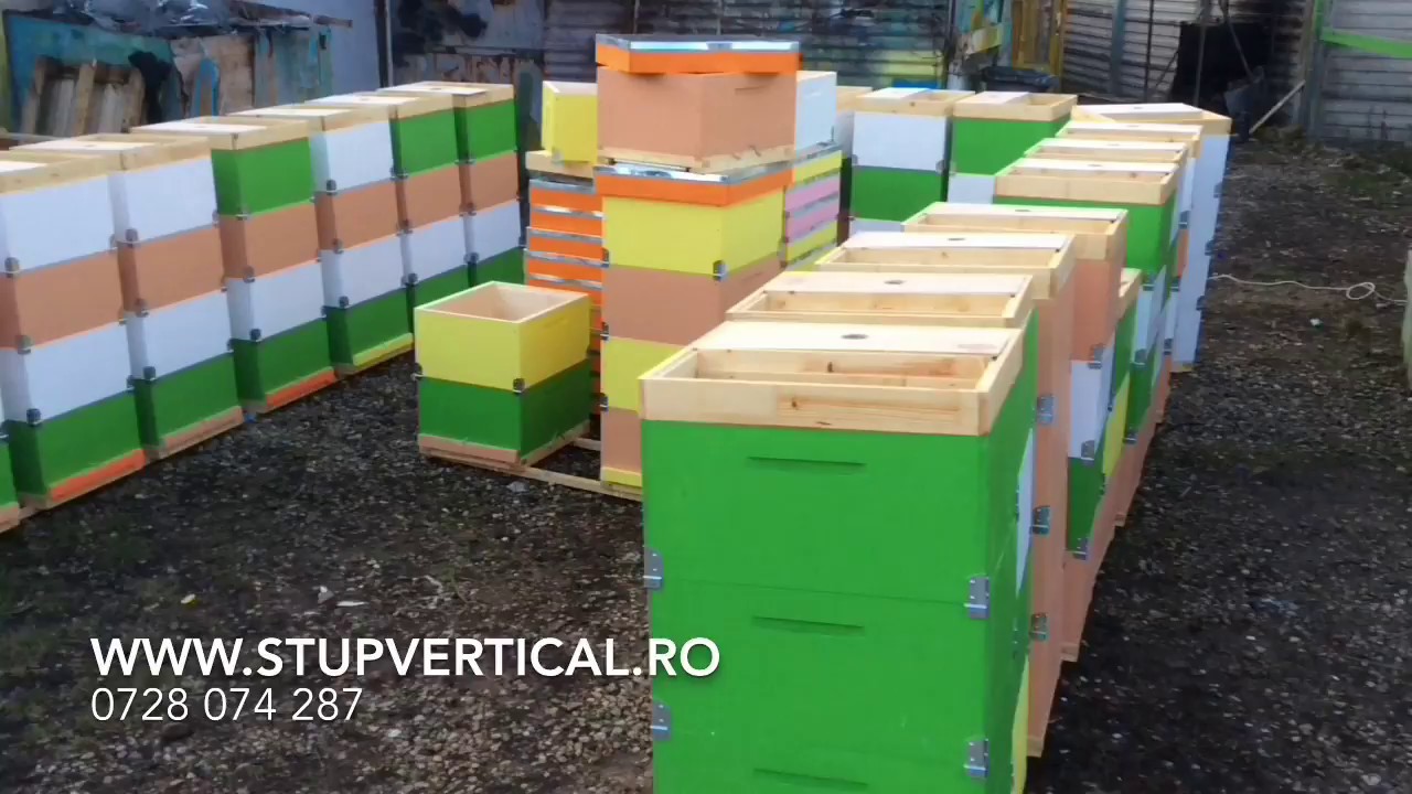 Prezentare stup de albine ME - stupvertical.ro - YouTube