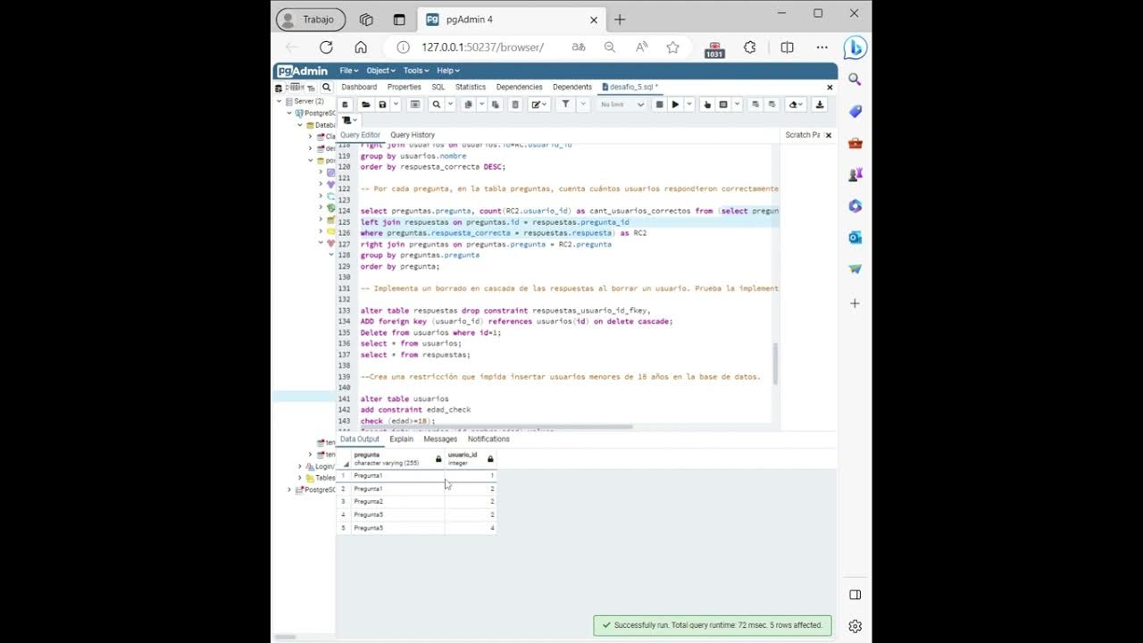 PRUEBA SQL - DESAFIO LATAM - YouTube