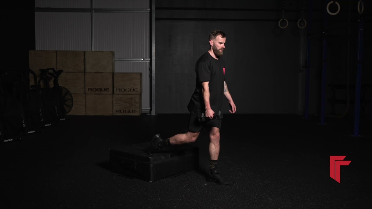 Unilateral Bulgarian Split Squat - YouTube