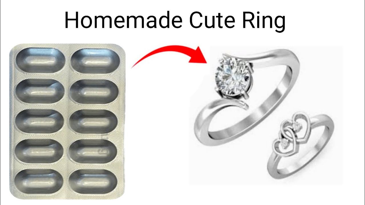 How to make Ring/Homemade Ring/Diy Ring/Couple Love Rings/Make Ring ...