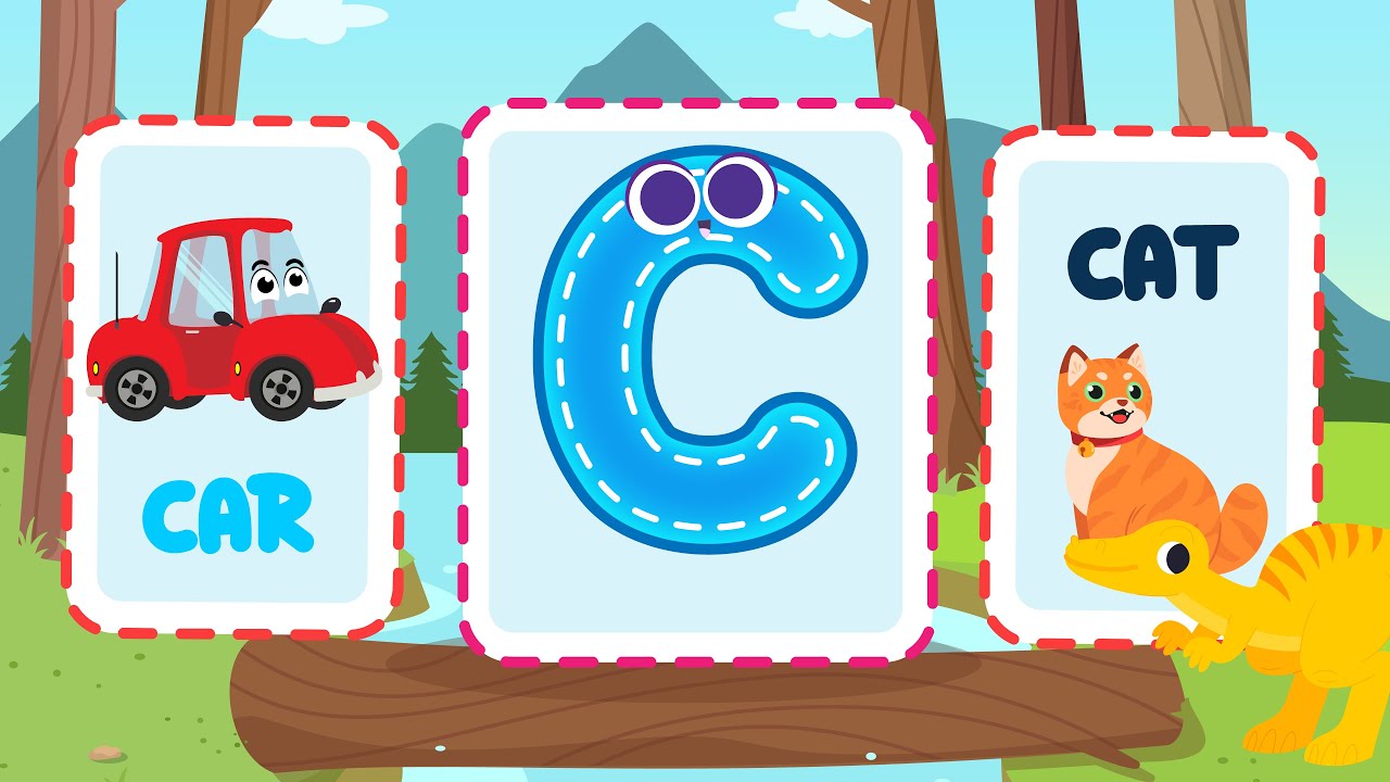 Learn the Letter C! | ABC Phonics for Kids | Fun Words, Writing ...