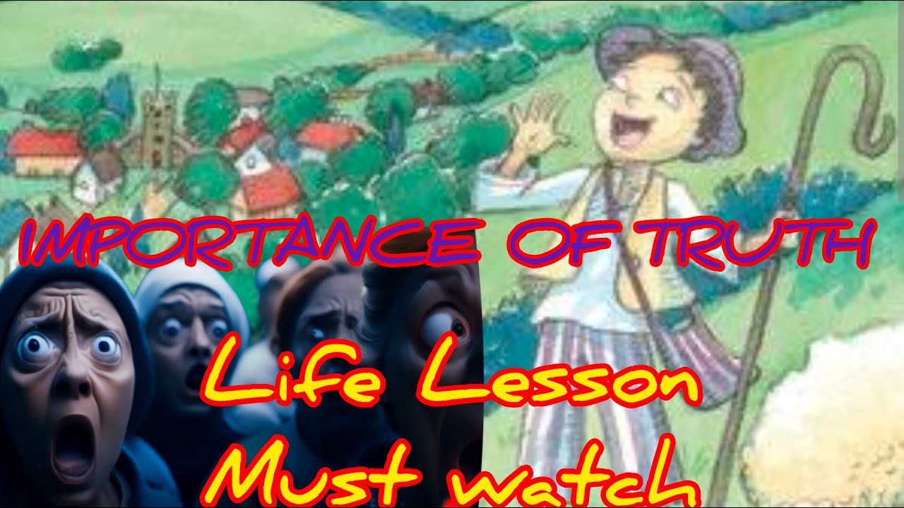 The Boy and Wolf|English Moral Story|Life lesson|Importance of ...