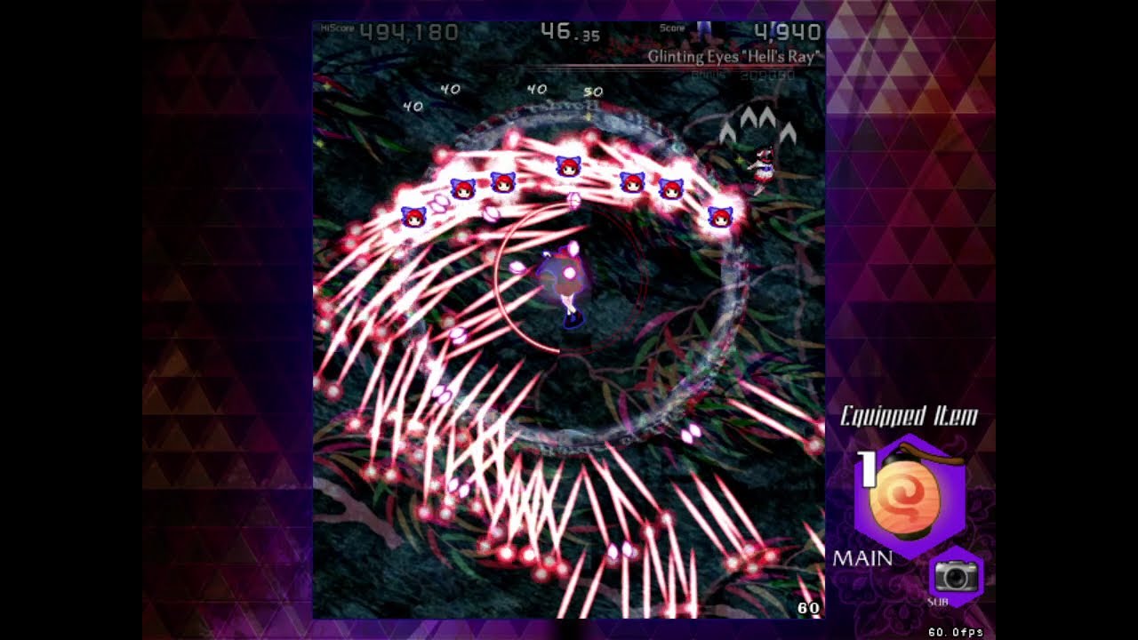 Touhou 14.3: Impossible Spell Card - Day 2 (No-Items) - YouTube