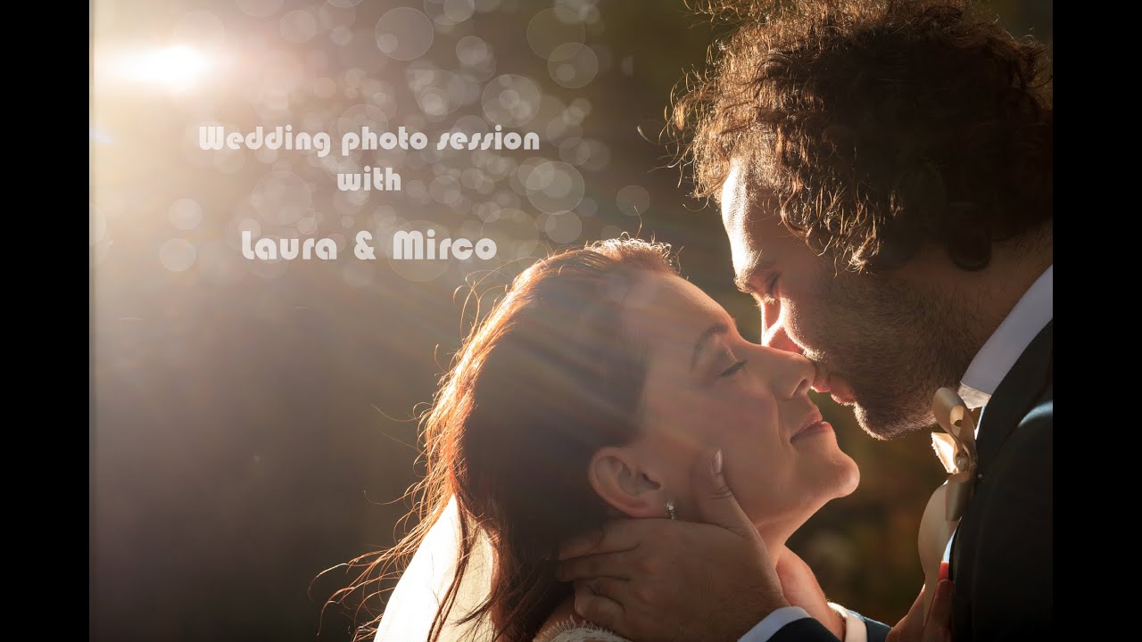 Backstage wedding photo session - YouTube