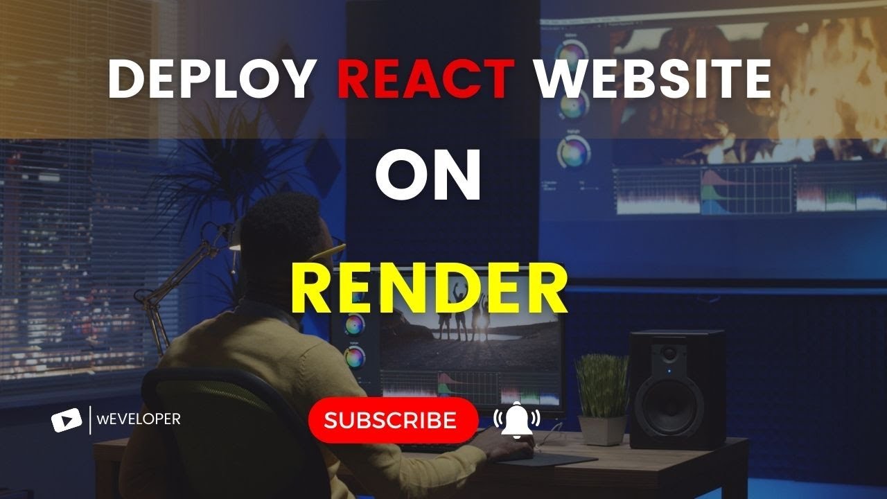 Deploy Your Dynamic Reactnextjs Website On Render Step By Step Tutorial Youtube