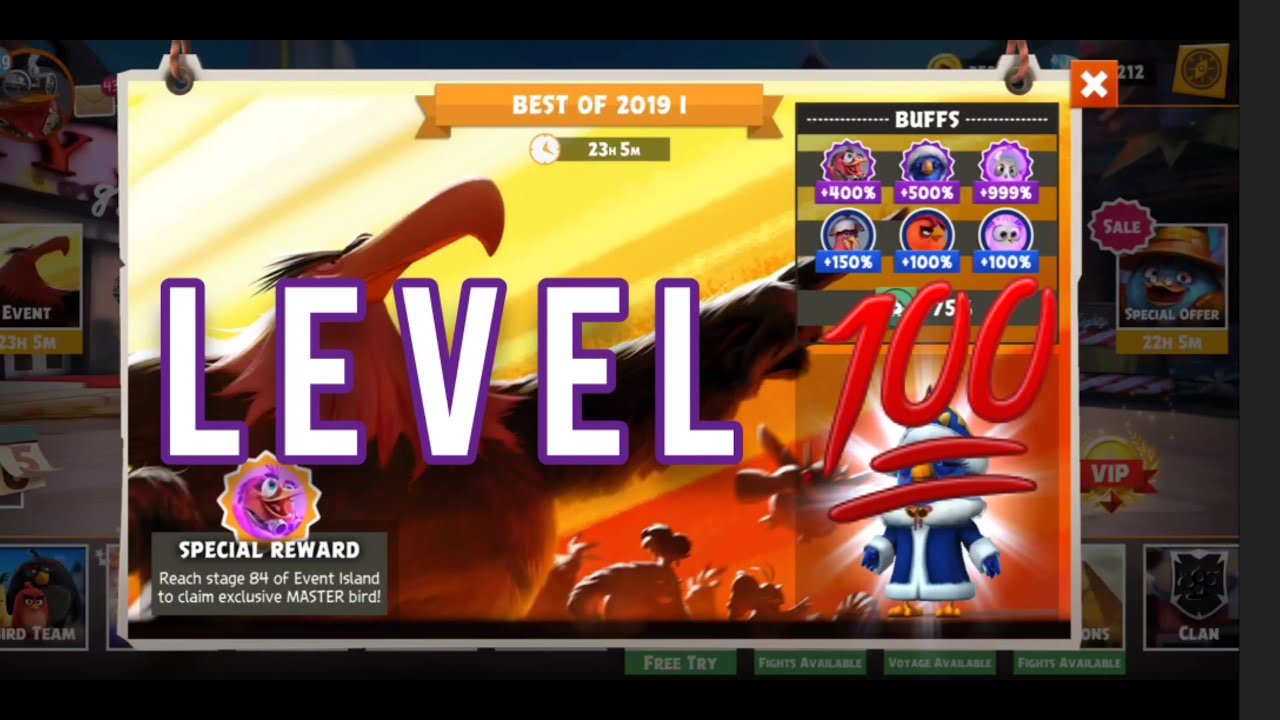 Angry Birds Evolution: Best of 2019 I Level 100 Gameplay - YouTube