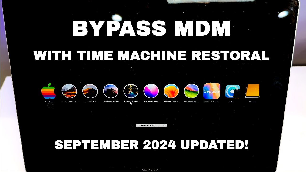 How To Bypass MDM On MacOS Sonoma & Ventura - Updated - YouTube