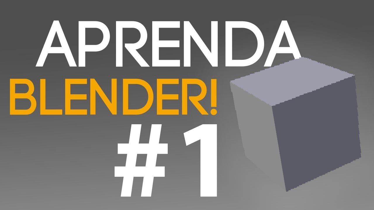 Aprender Blender - Tutorial Básico 1 - Ferramentas Básicas - YouTube