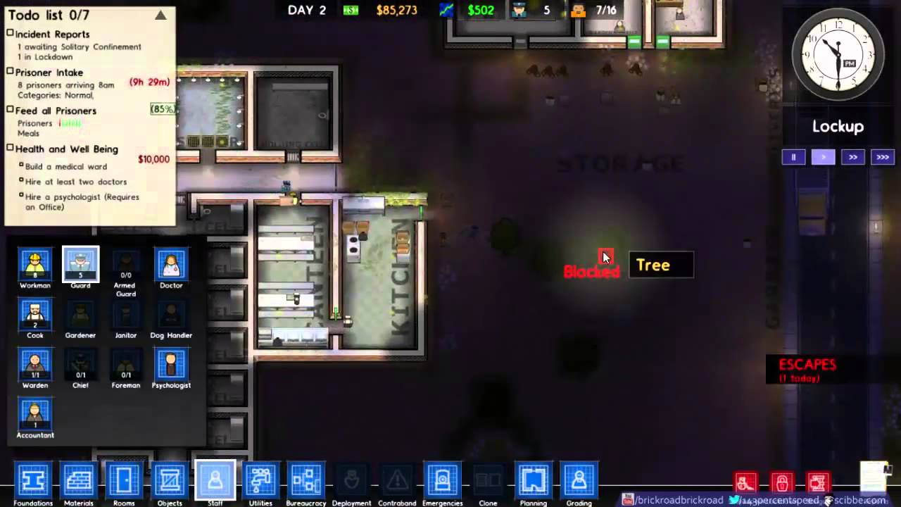 JAILBREAK! -- a Prison Architect highlight - YouTube