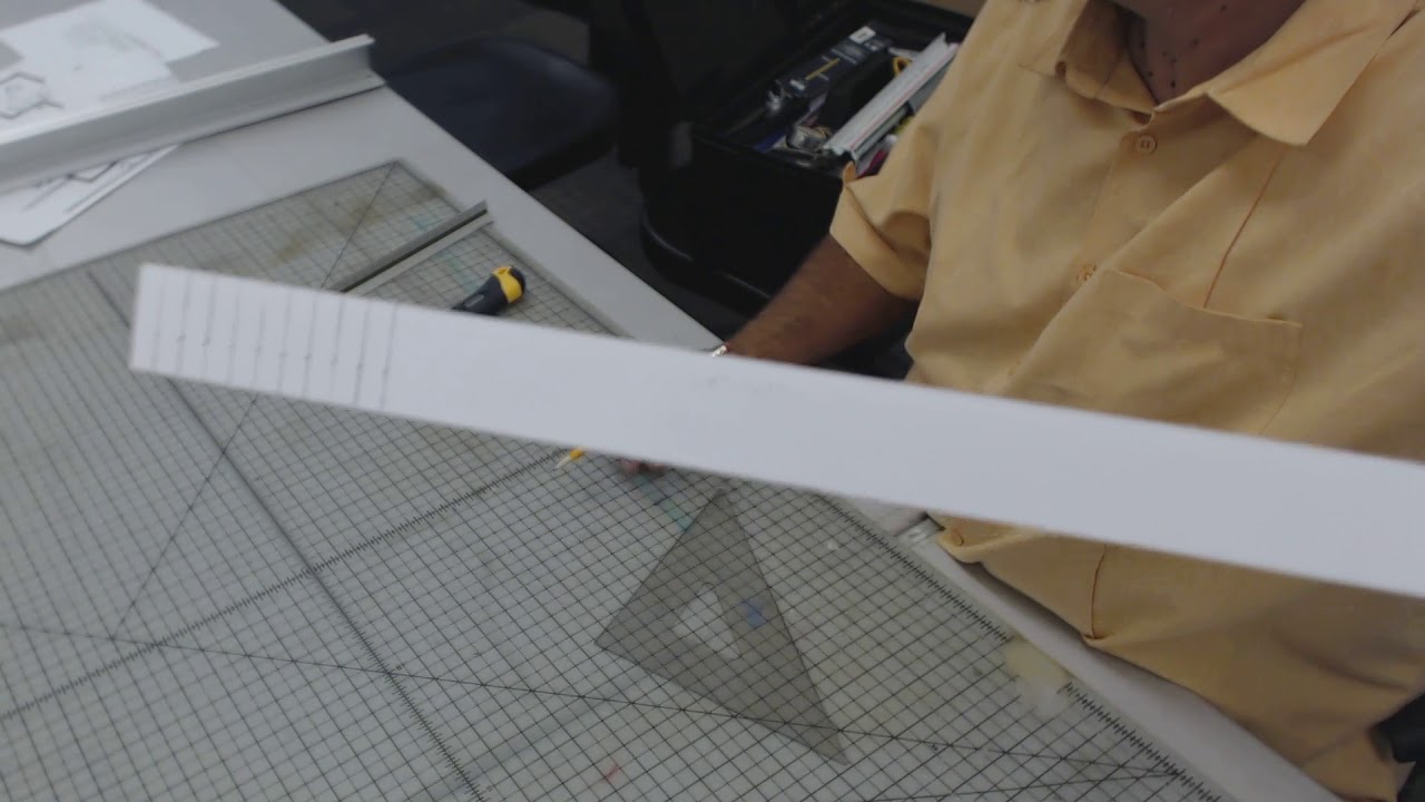 arch101 w7d2 MW02 Making Stairs out of Foamcore Part 2 - YouTube