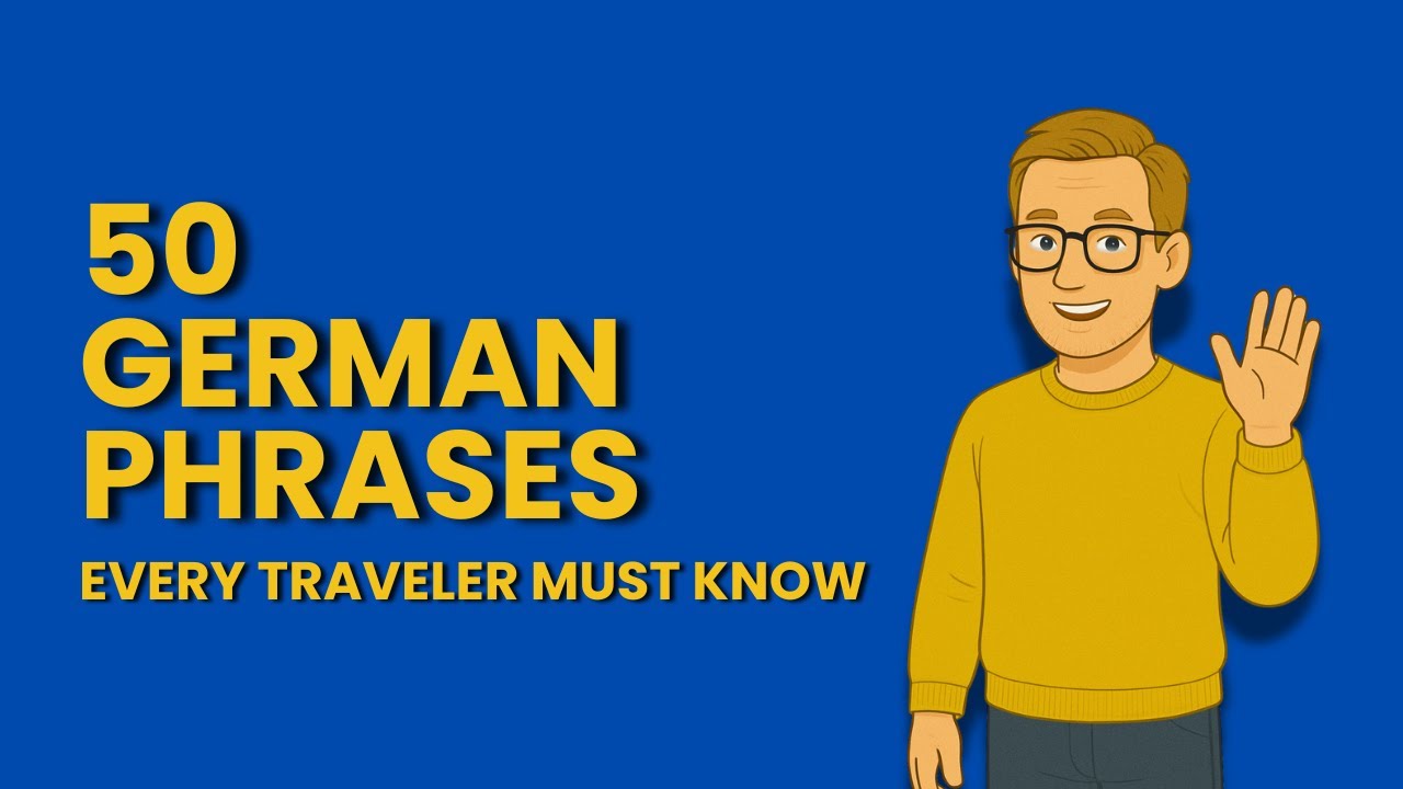 German Travel Phrases Every Beginner Must Know 🇩🇪 | Perfect for First ...