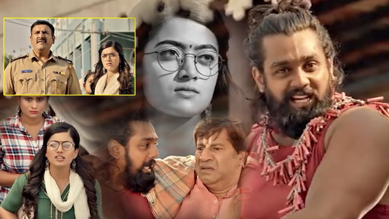 Dhruva Sarja And Rashmika Mandanna Comedy Scene || Telugu Movie Scenes ...