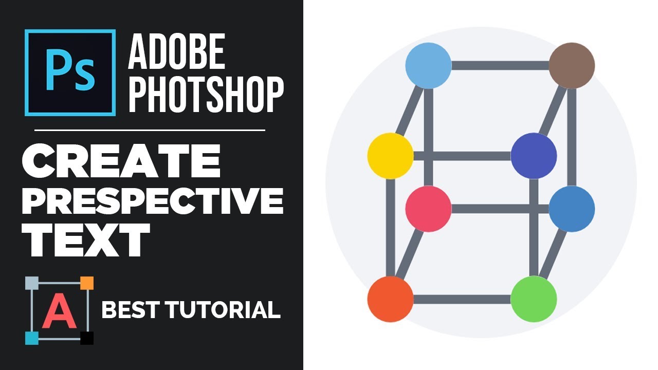 How to Create Perspective Text | Photoshop Tutorial - YouTube