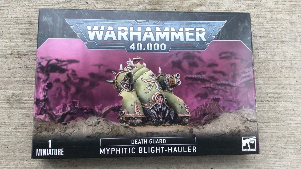 Warhammer 40k Death Gaurd Myphitic Blight Hauler - YouTube