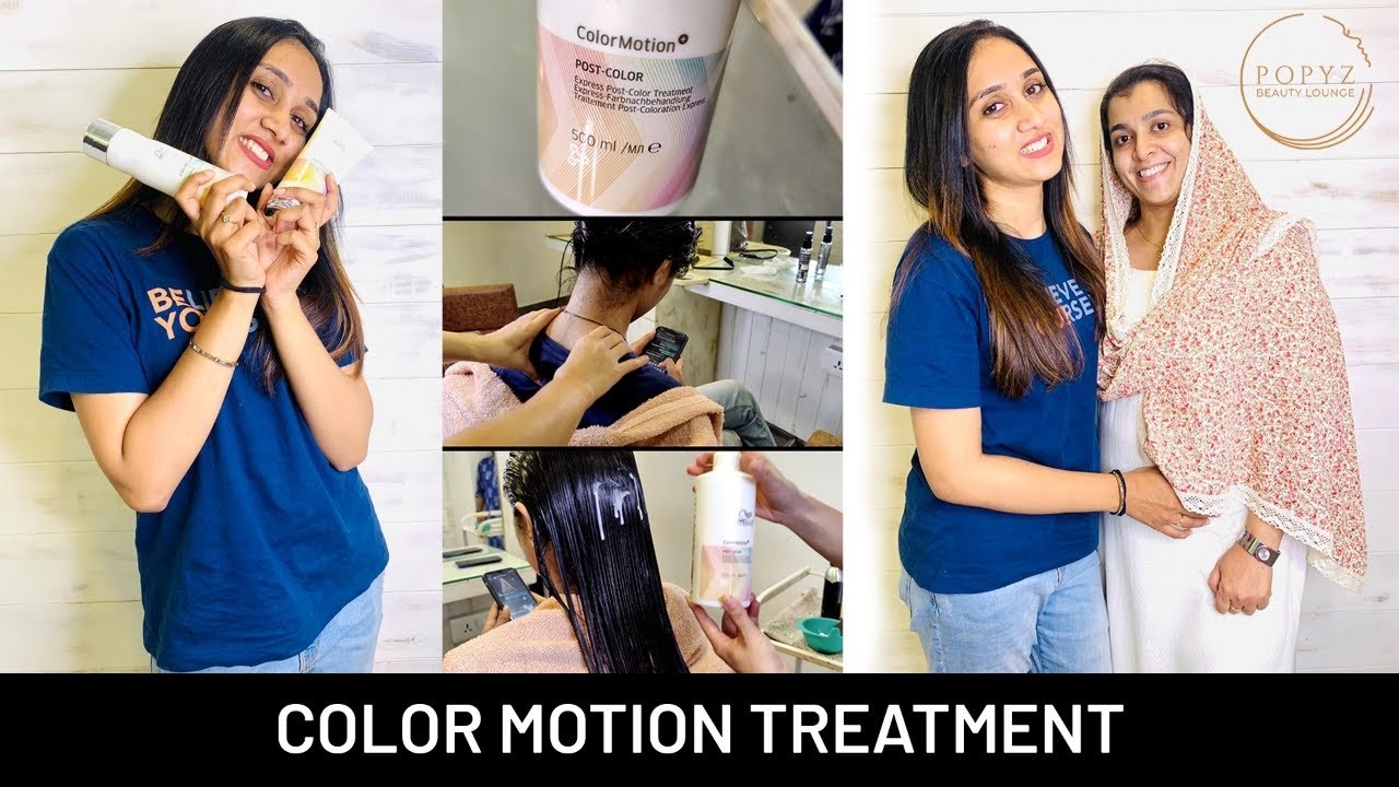Colour Motion Treatment with Neeha Riaz | Popyz Beauty Lounge - YouTube